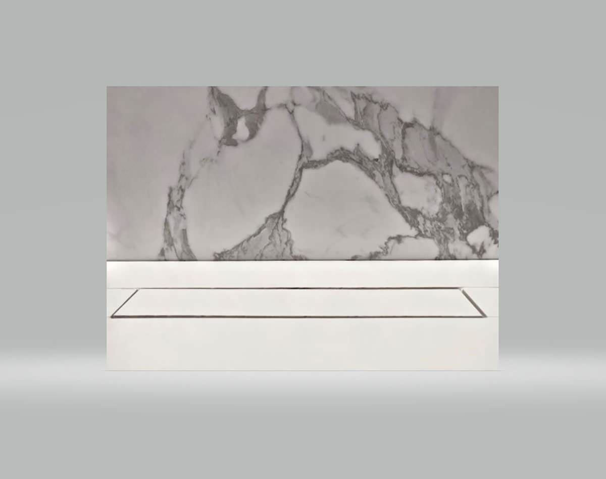 SereneDrains Linear Shower Drain 304 Brushed Stainless Steel Invisible ...