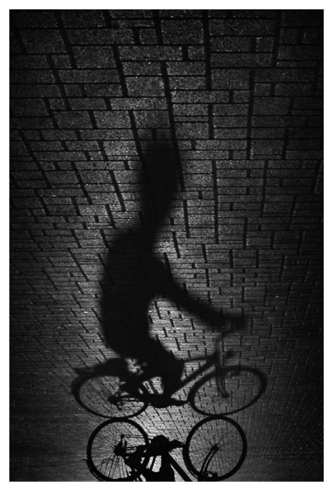 "Shadow Bike" Digital Paper Print by Antonio Grambone, 14"x20", 42"x62 ...
