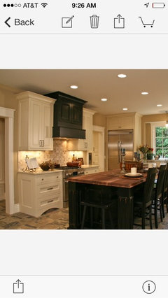 Center island range w wood countertop? | Houzz Forum