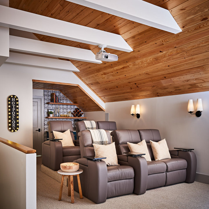 Fotos de cines en casa | Diseños de cines en casa - Octubre 2025 | Houzz