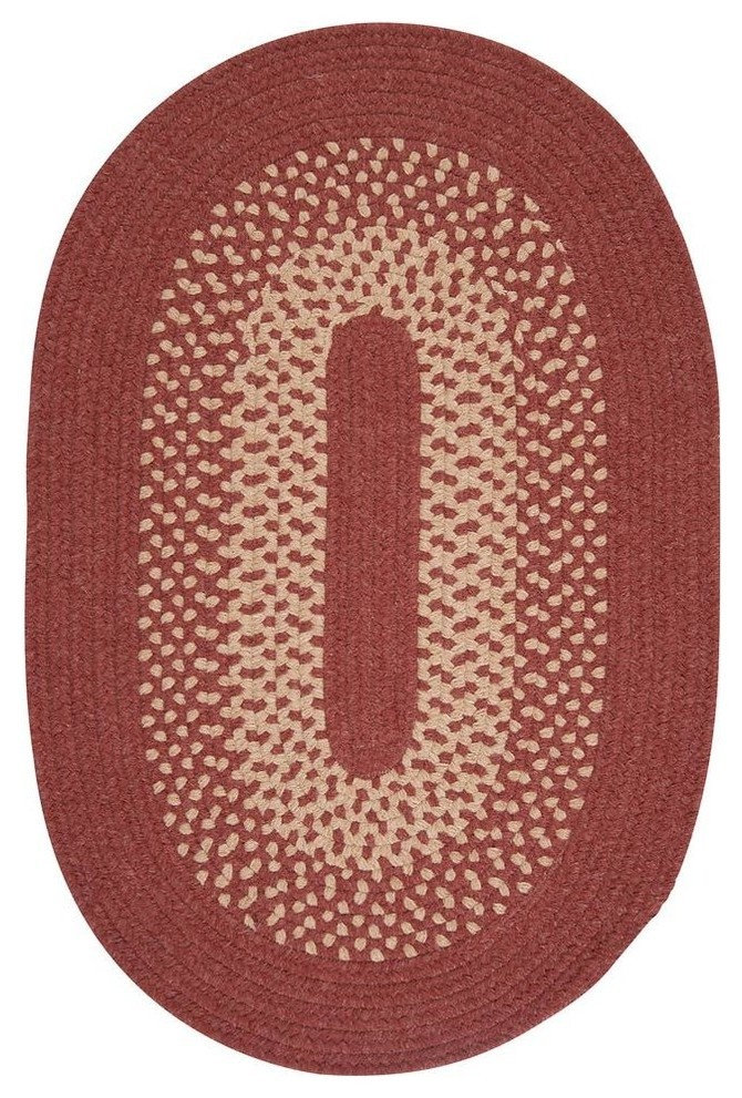 Jackson Rug, Rosewood 5'x7', 5'x7' Oval - Contemporary - Rugs - by ...