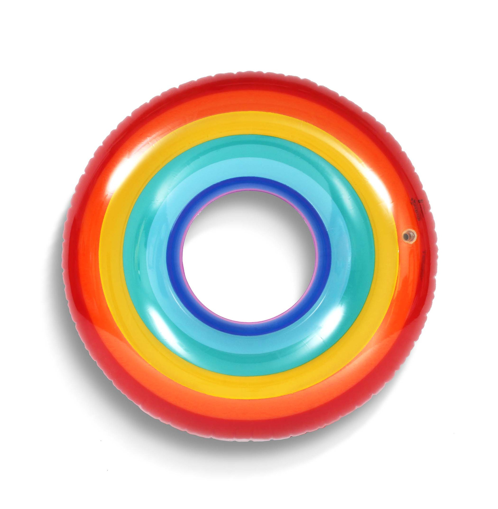 Rainbow Party Tube Inflatable Raft - Contemporary - Pool Toys And ...