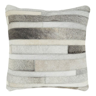 Leather Hide Design Pillow - Contemporary - Decorative Pillows - by ...