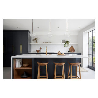 Row House Kitchen Remodel - Transitional - Kitchen - DC Metro - by ...