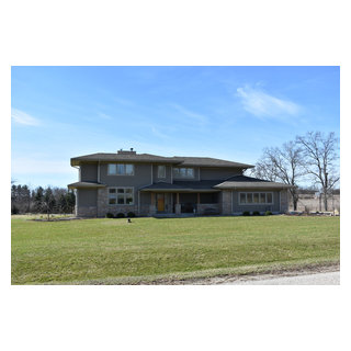 Prairie Home - Craftsman - Exterior - Milwaukee - by Medinger Design ...