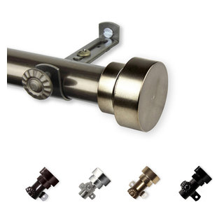 Topper Curtain Rod, 18-28" - Transitional - Curtain Rods - by Rod ...