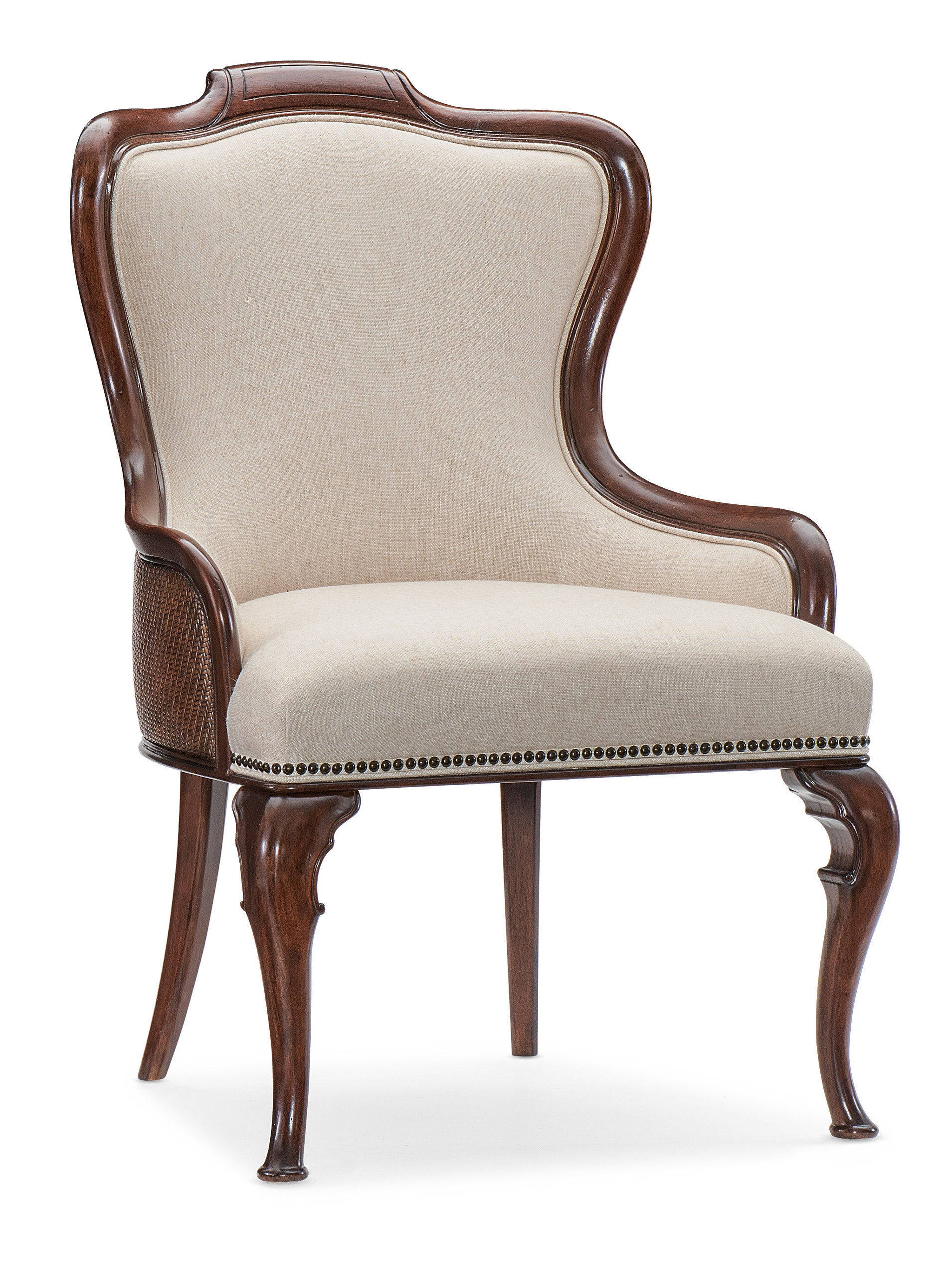 Charleston Upholstered Arm Chair - Traditional - Dining Chairs - by Hooker Furniture | Houzz