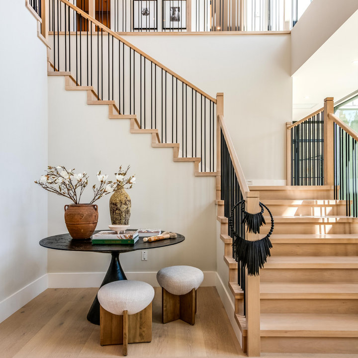 75 All Railing Materials Staircase Ideas You'll Love - July, 2025 | Houzz