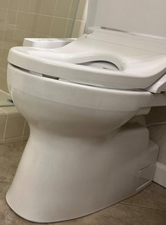 Toto T40 toilets and Washlet tubing.