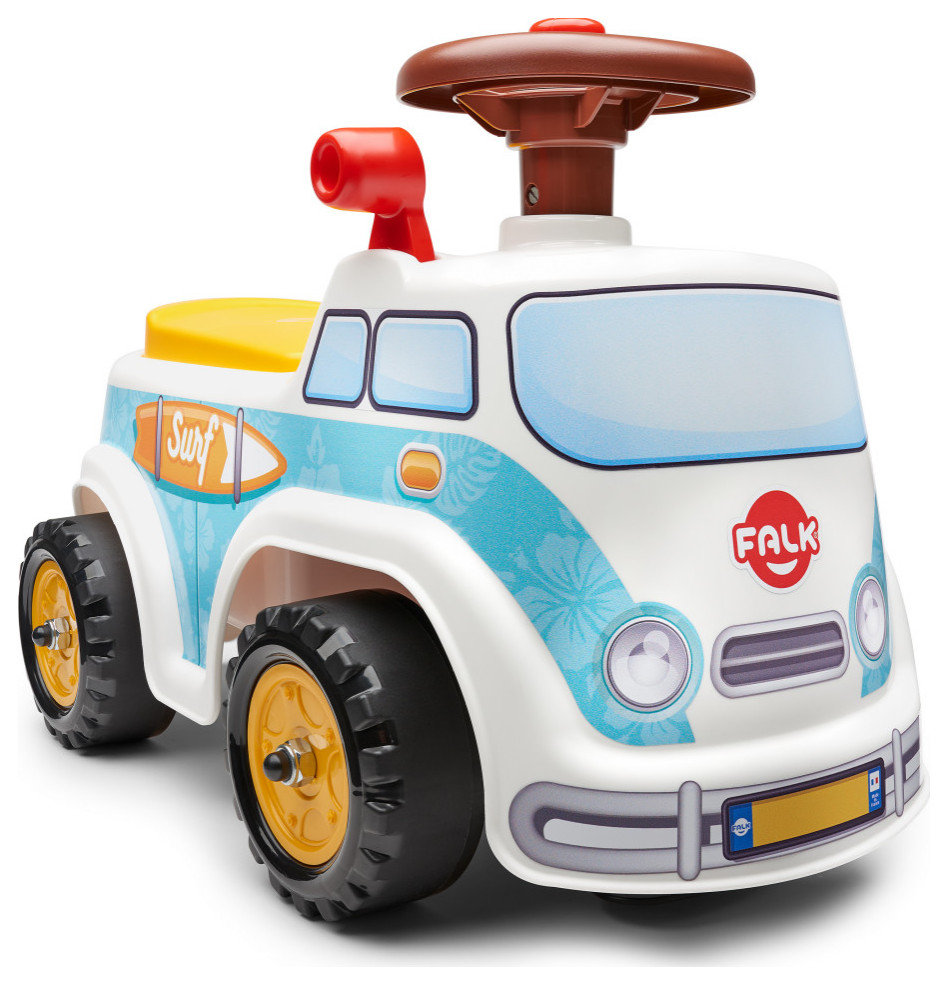 Minivan Vehicle With Opening Seat And Steering Wheel, Ride-On & Push ...