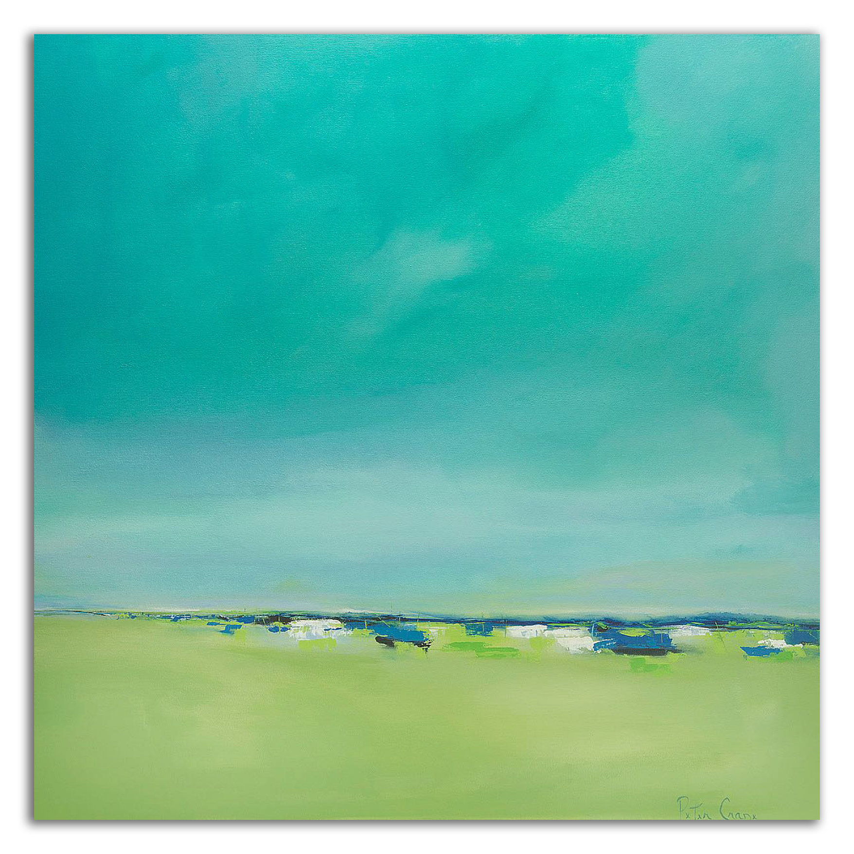 "Free and Clear" by Peter Crane, Print on Canvas, 14"x14", 14 x 14 ...