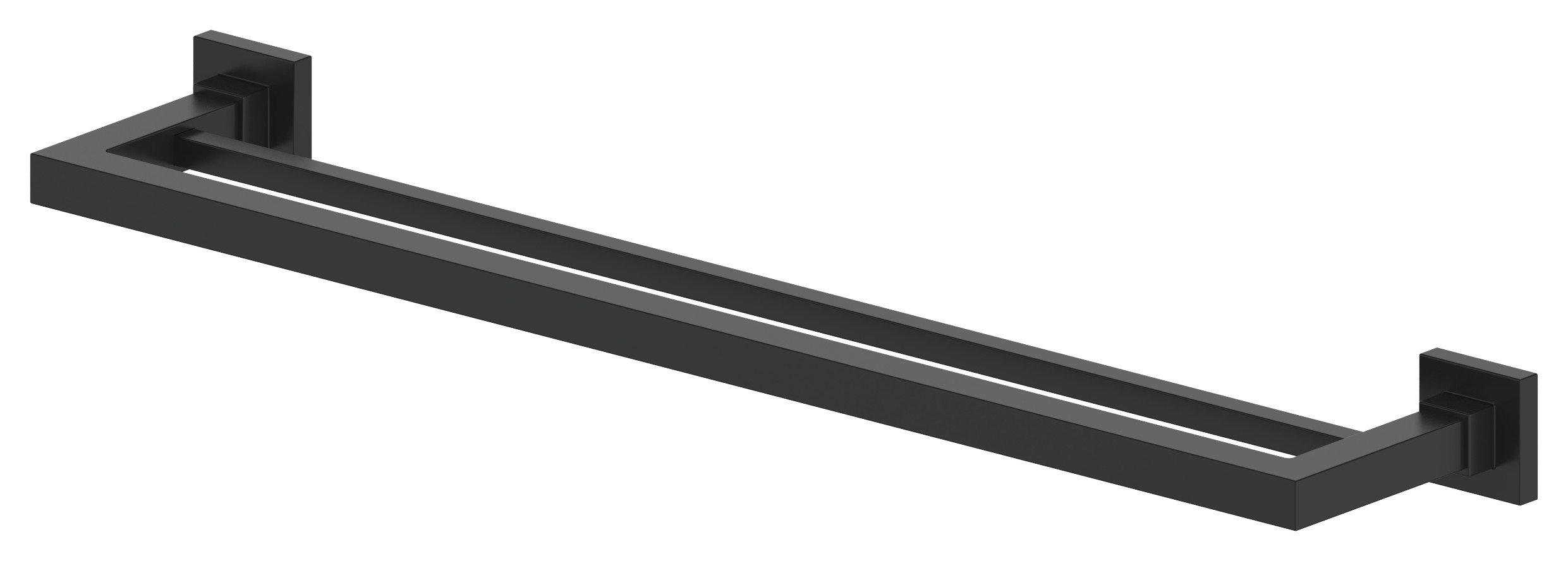 ZLINE Bliss Double Towel Rail, Matte Black, BLS-TRD-MB - Contemporary ...