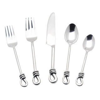 Marina Dinner 5 Piece Set - Beach Style - Flatware And Silverware Sets ...