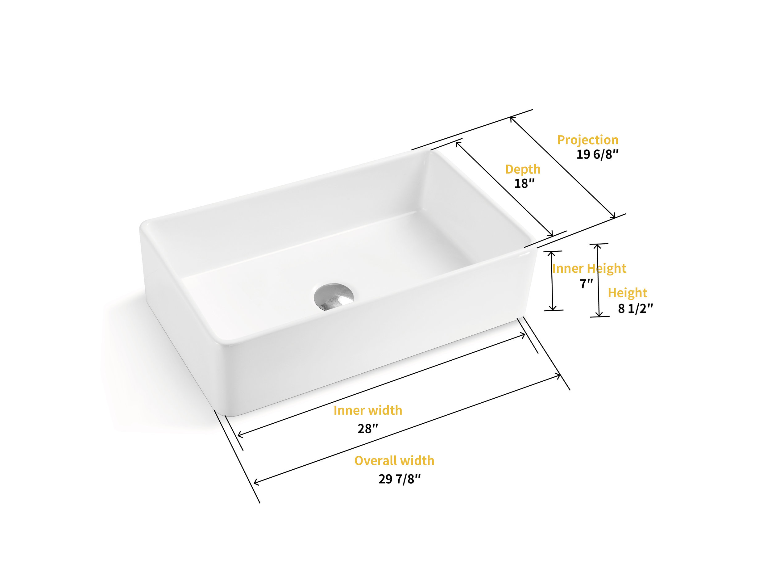 Cremona 33" Double Basin Farmhouse Apron Kitchen Sink - Contemporary ...