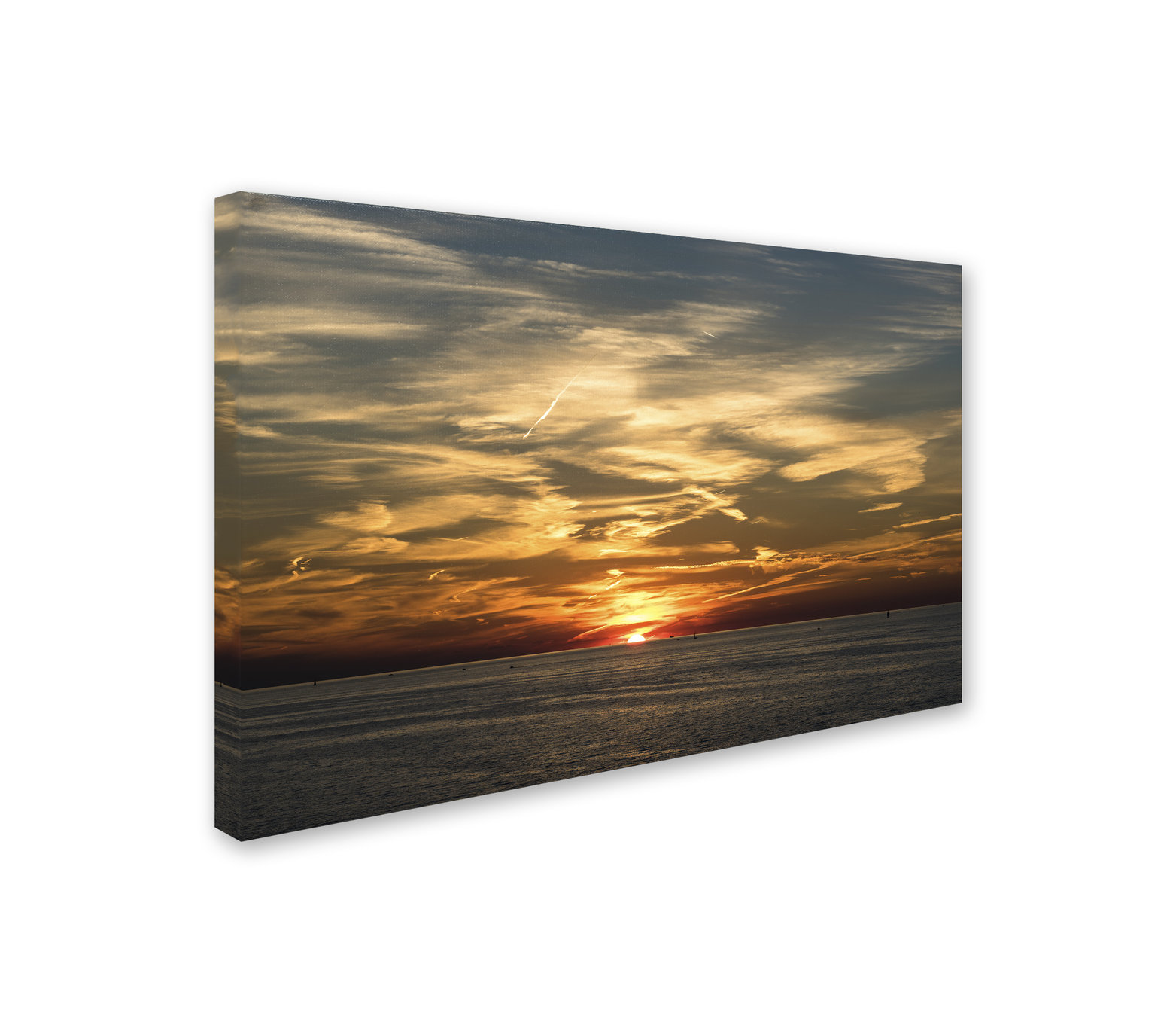 Kurt Shaffer 'Best Sunset Maybe Ever' Canvas Art, 47"x30" - Beach Style ...