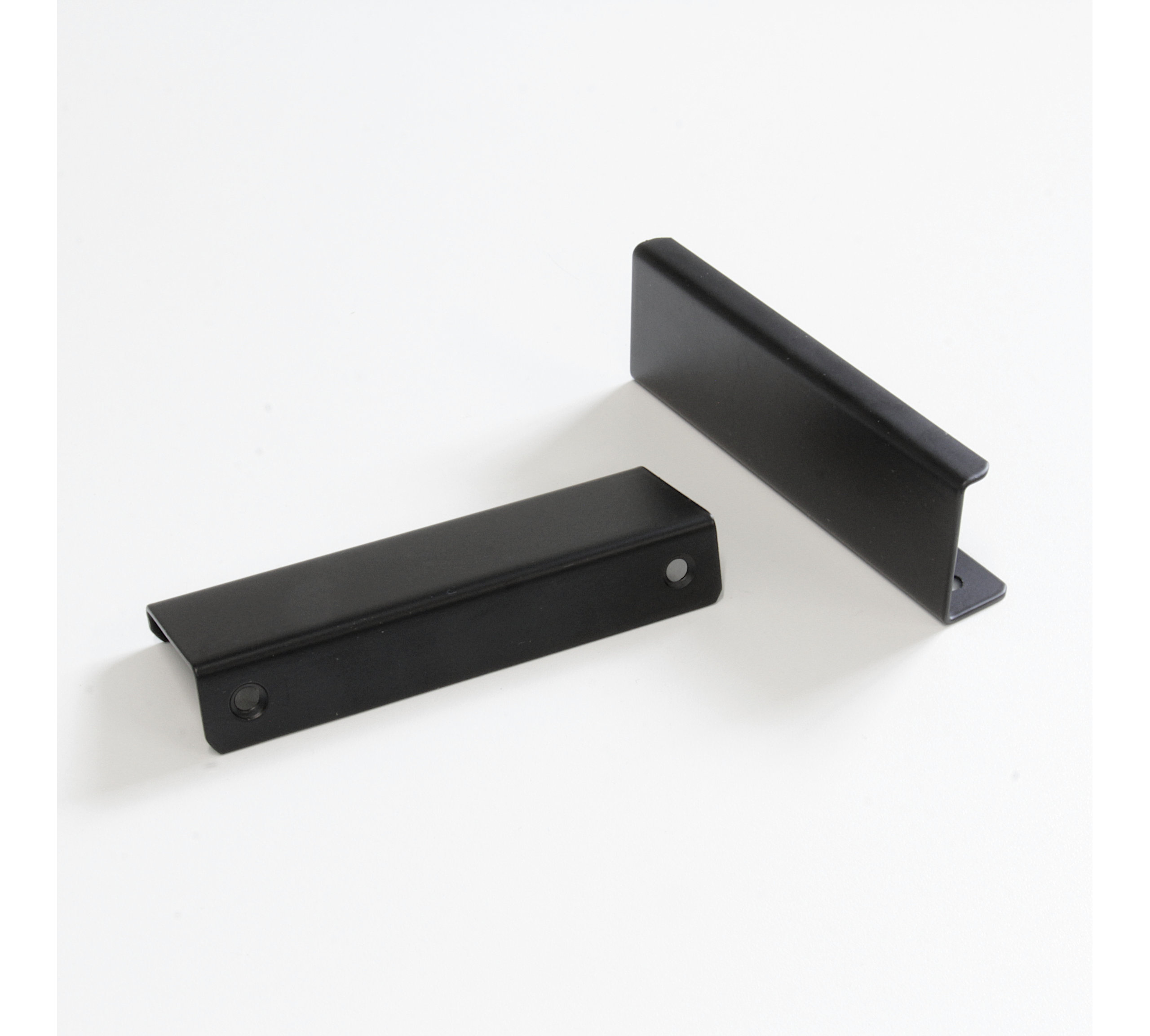 RCH Modern Stainless Steel Finger Edge Pull, Various Finishes (2 Pack ...