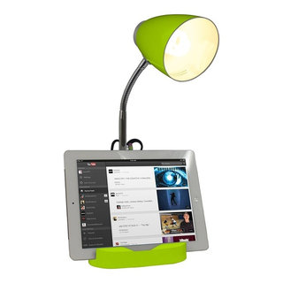 Organizer Desk Lamp With Ipad Tablet Stand Book Holder - Contemporary ...