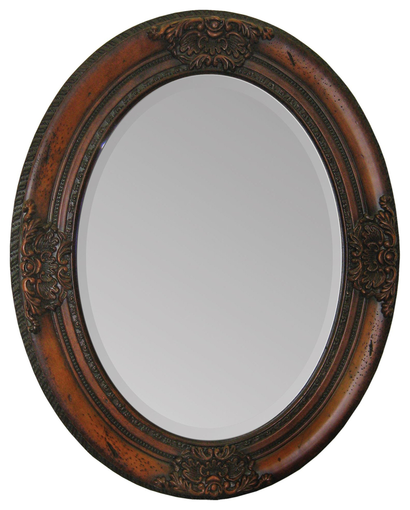 Cherry Chelsea Mirror 30 X 24 - French Country - Wall Mirrors - by ...