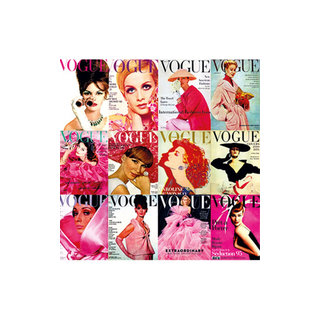 Pink Fashion Magazine Photographic Artwork M, Andrew Martin Vogue ...