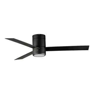 Maxim Lighting Tanker 1-Light 52" 3-Blade Hugger Fan/LED-Light Kit ...
