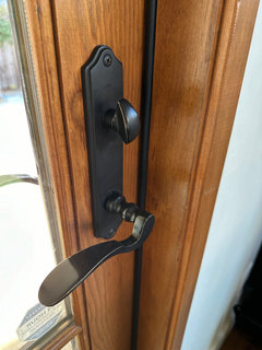 Electronic / Keyless locks for a multipoint locking Jeld-Wen door ...