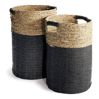 Madura Hamper Baskets, Set Of 2 - Farmhouse - Hampers - by Hudson ...