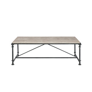 Bernhardt Galesbury Rectangular Metal Cocktail Table - Industrial - Coffee Tables - by Bernhardt ...