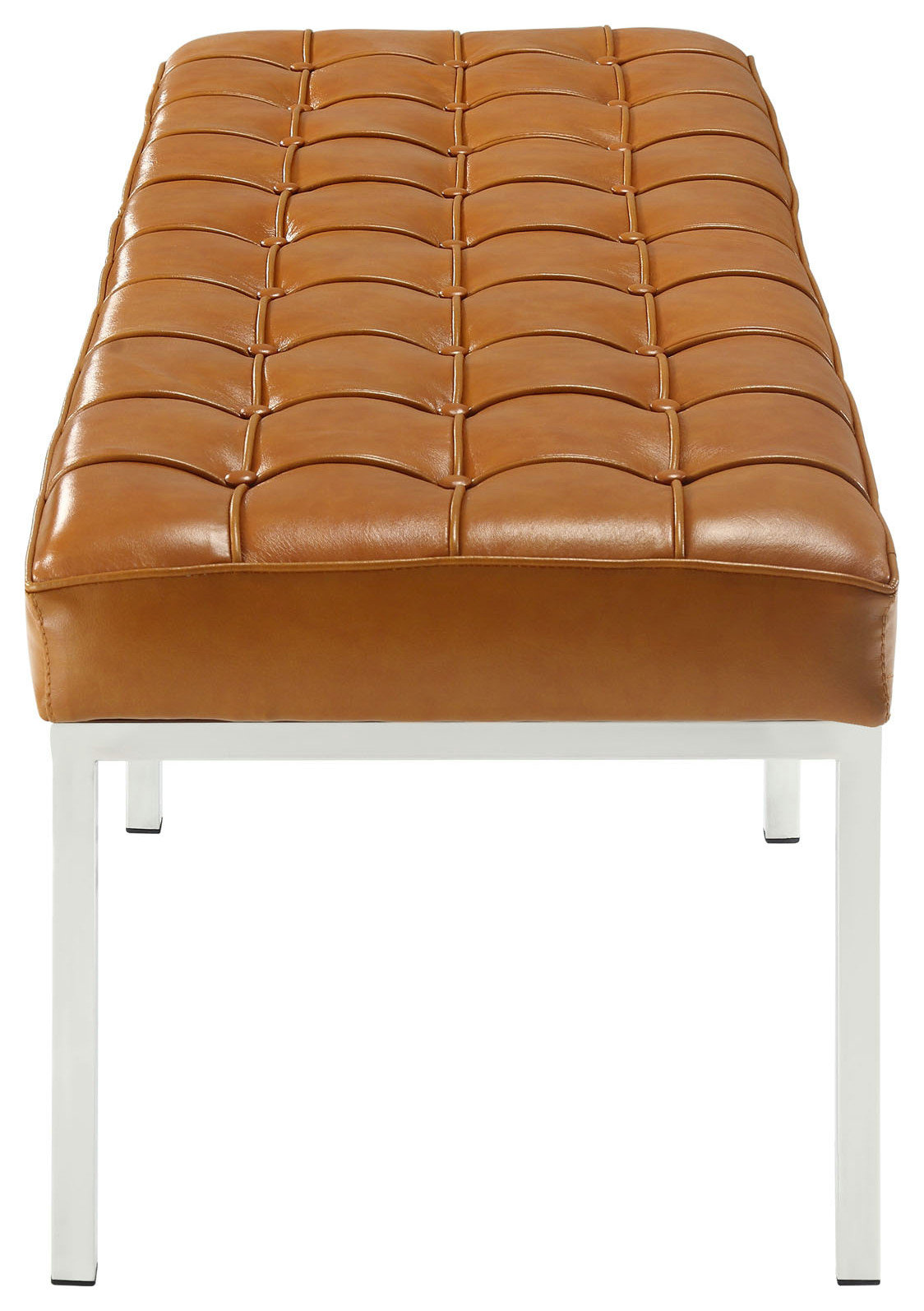 Loft Three-Seater Bench - Tan - Contemporary - Upholstered Benches - by ...
