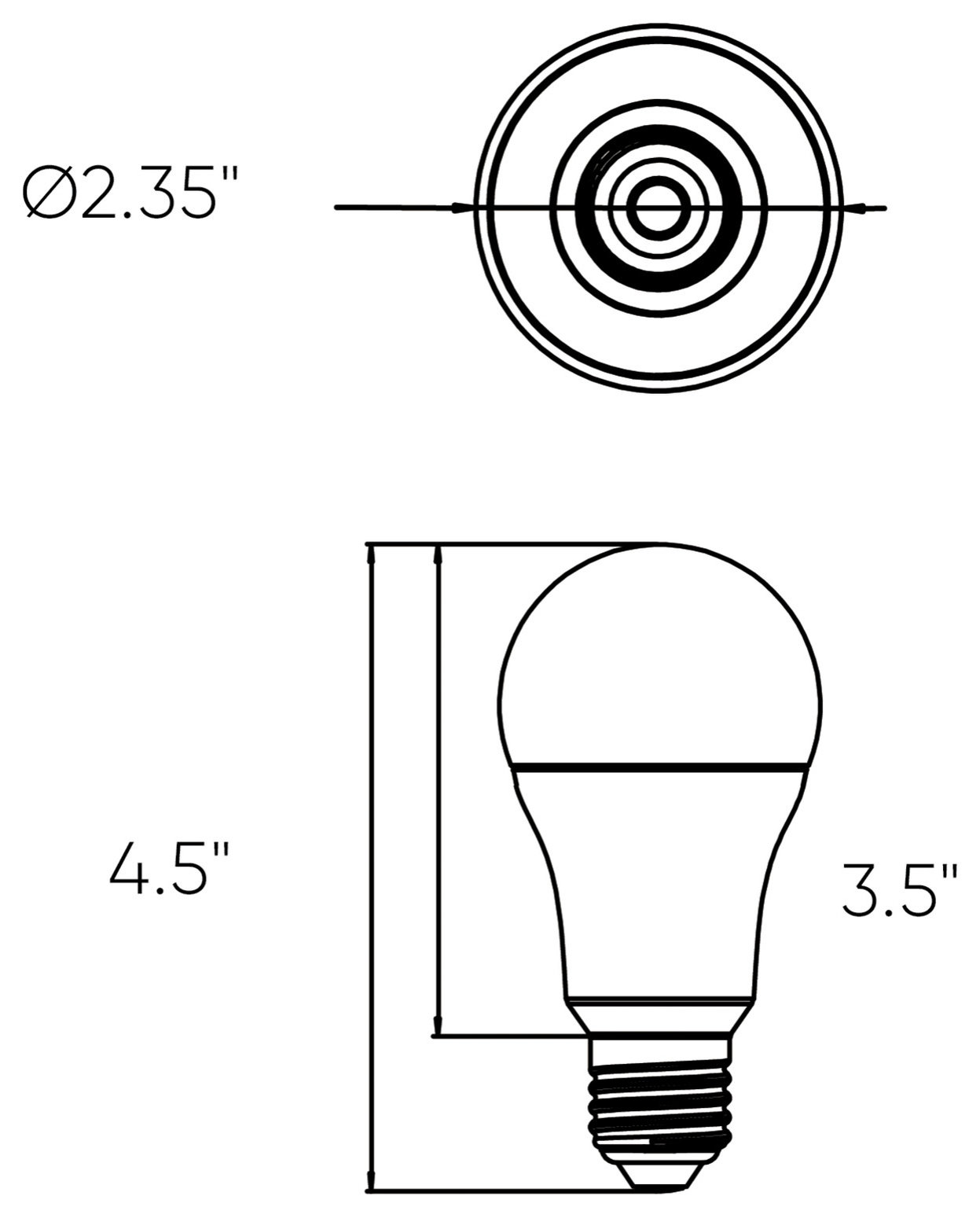 DALS Lighting Smart RGB+CCT Light Bulb - Modern - Led Bulbs - by DALS ...