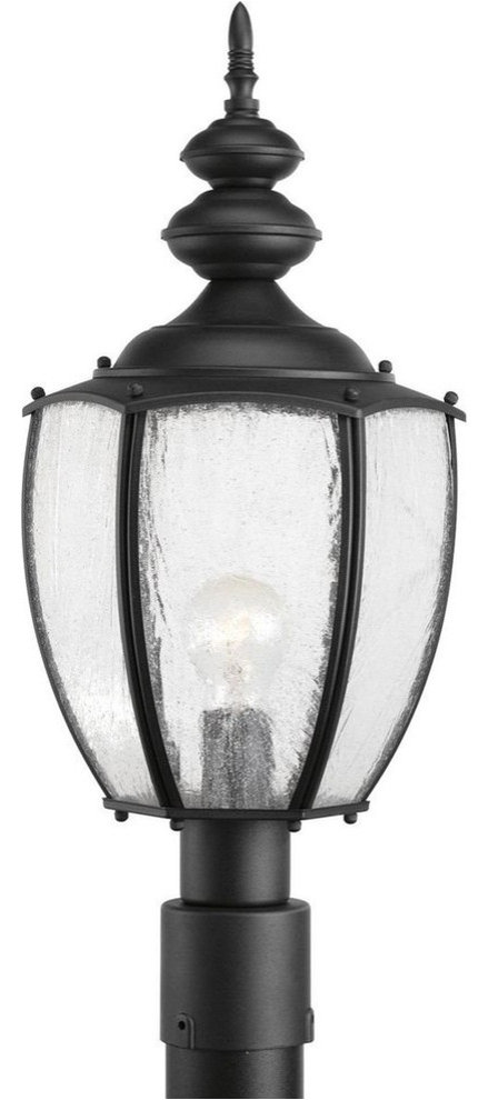 Progress Lighting Roman Coach 1-Light, Post Lantern, Black ...