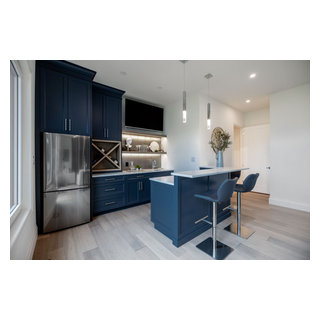The Water Bar - Contemporary - Home Bar - Vancouver - by ATELIER NOIR ...