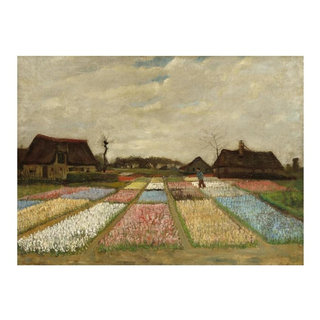 "Bulb Fields" Digital Paper Print by Vincent Van Gogh, 18"x14", 34"x26 ...