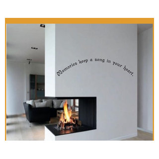 Memories Song Vinyl Wall Decal Antiquephotoquotes11, 12 in ...