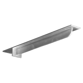 3"x20"x2" Heaton Hidden Support Steel Bracket, Hammered Black, 3"Wx24 ...