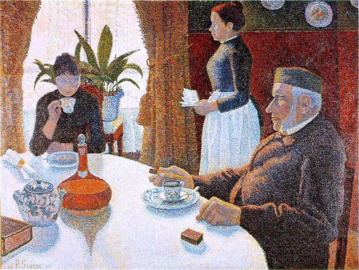 Paul Signac The Dining Room, 21"x28" Wall Decal, 21x28 - Traditional ...