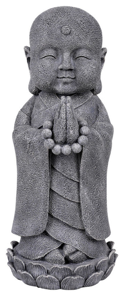 Jizo Monk Statue - Asian - Decorative Objects And Figurines - by ...