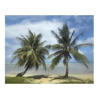 "Palm trees, Agana Beach, Guam" Digital Paper Print by Tim Fitzharris ...