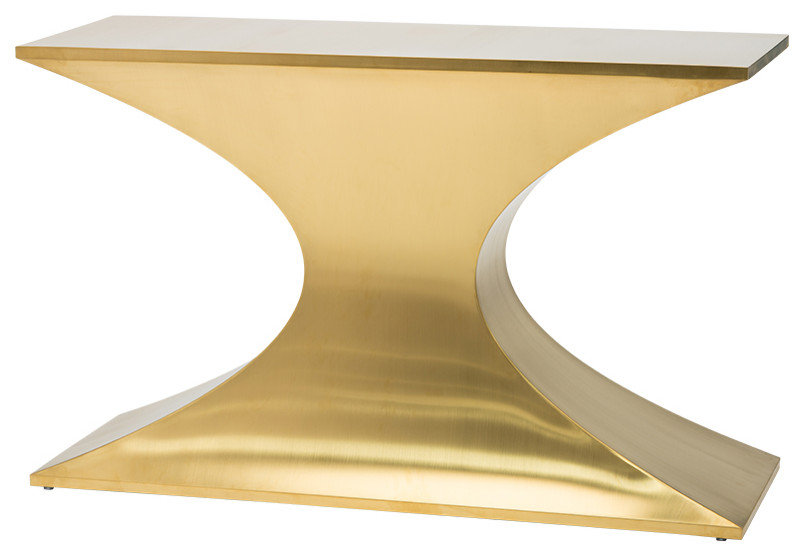 Praetorian Gold Console Table - Contemporary - Console Tables - by ...