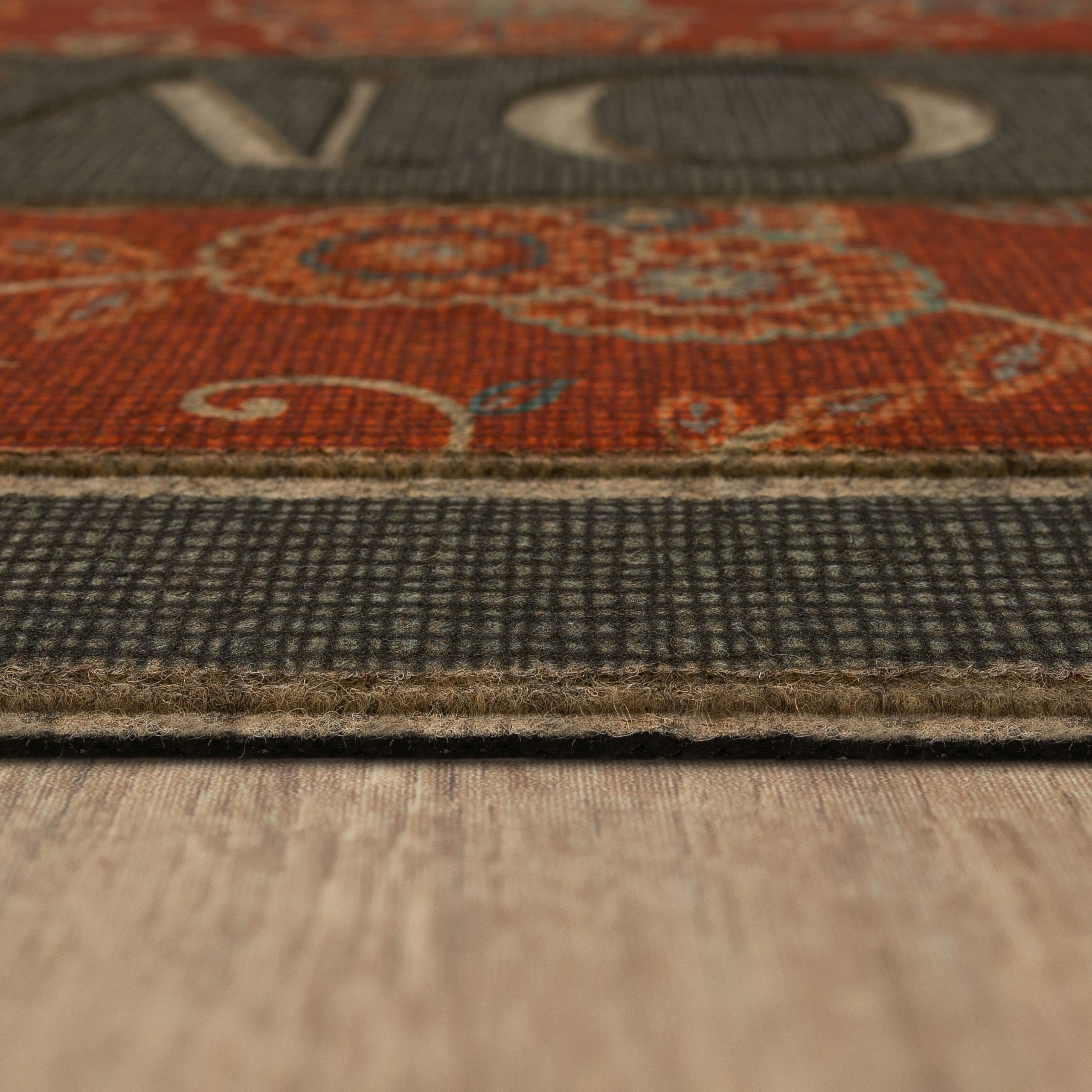 Mohawk Home Cozy Jacobean Chestnut 2'x3'Door Mat - Traditional ...