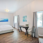 48" Black Glass Computer Desk - Contemporary - Desks And Hutches - by ...