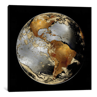 "World Turning II" by Russell Brennan, Canvas Print, 37x37x1.5 ...
