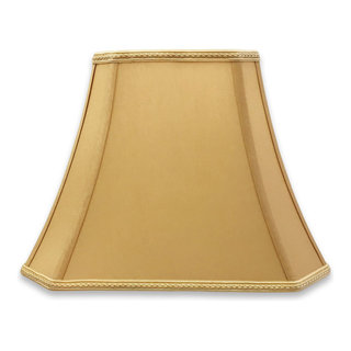 Rectangle Bell Cut Corner Designer Lamp Shade - Transitional - Lamp ...