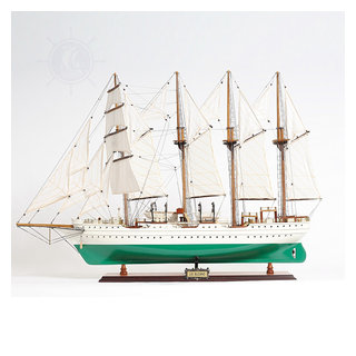 J.S. Elcano Museum-quality Fully Assembled Wooden Model Ship - Beach ...