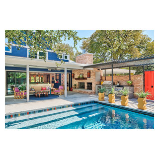 The Happiest House In Rollingwood - Eclectic - Pool - Austin - by CG&S ...