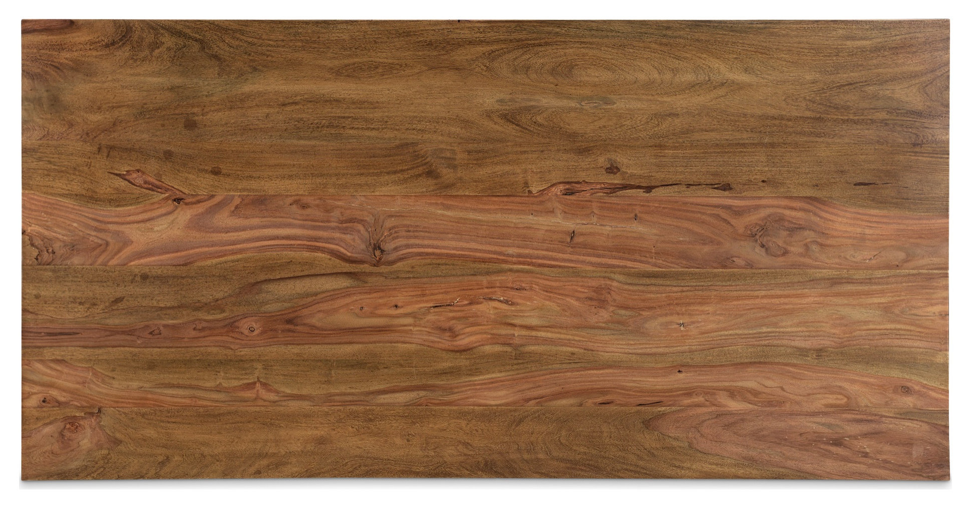 Raven Sheesham Wood Dining Table 71" - Industrial - Dining Tables - by ...