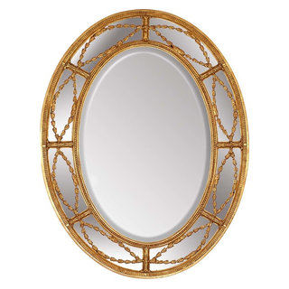 Adamesque, 37"x45" - Traditional - Wall Mirrors - by Friedman Brothers ...