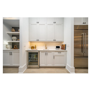 Charming Charlotte Comfort - Transitional - Home Bar - Charlotte - by ...
