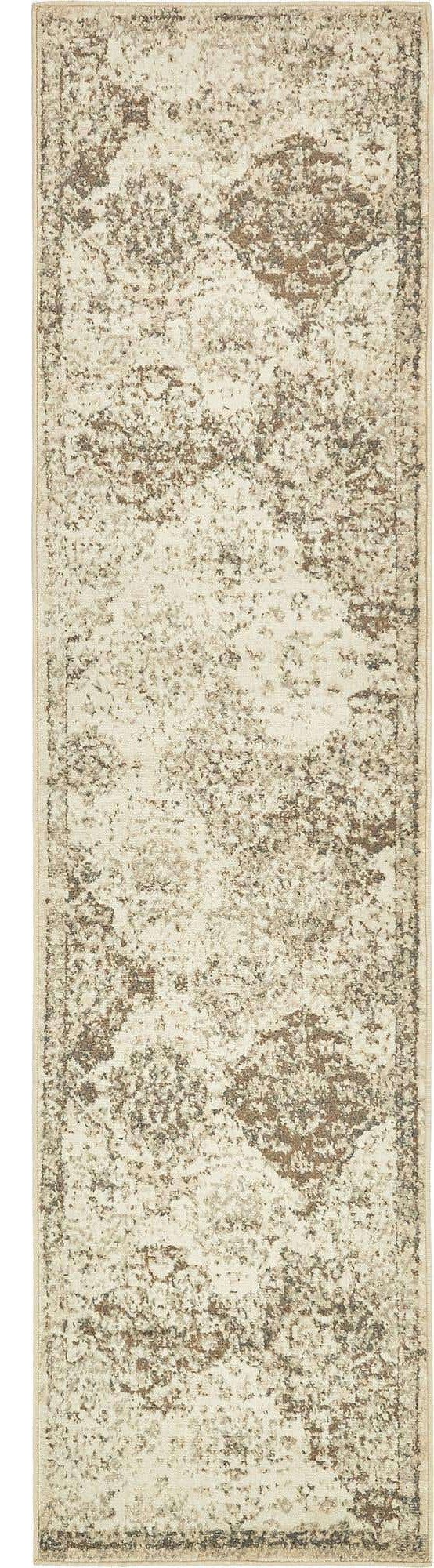 Rug Unique Loom Tuareg Beige Runner 2' 6 x 10' 0 - Contemporary - Area ...