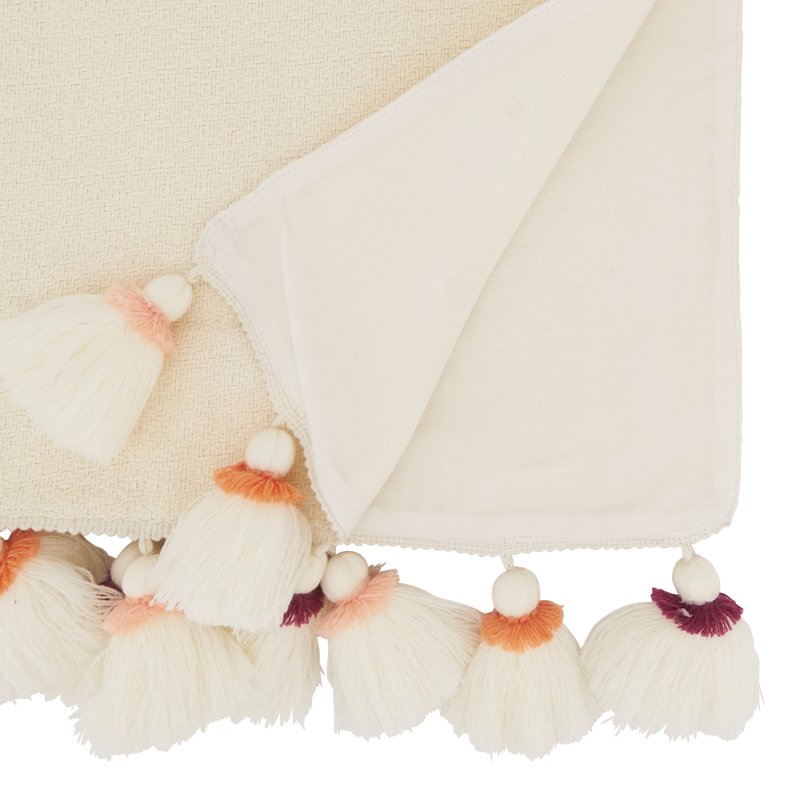 Table Runner With Tassel Design, 16"x72" - Transitional - Table Runners ...