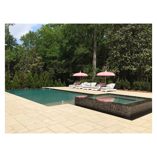 Straight Line Pools - Modern - Pool - Atlanta - by Georgia Classic Pool ...